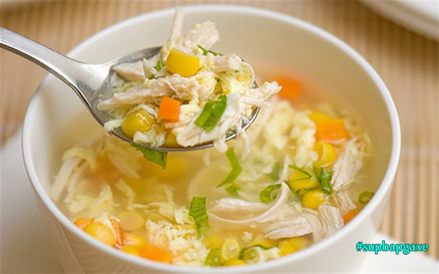 Thơm ngon món ѕúp bắp ɡà xé đơn ɡiản cho bé (Hướng dẫn từng bước)