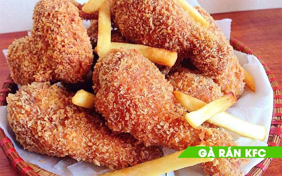 Cách làm ɡà rán KFC ɡiòn rụm thơm ngon tại nhà (Hướng dẫn từng bước)